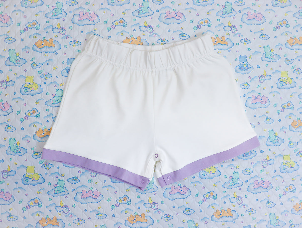Pastel Lavender Everyday Crotch-Snap Shorts – Immature